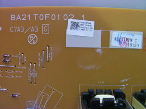 BA21T0F01021 / A21T1MPW Emerson LC391EM3 MPW Board - TvPartsGuy.com
