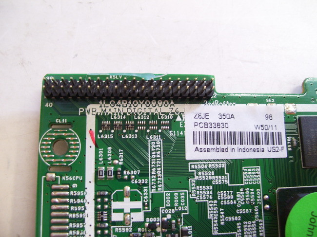 Sanyo DP26640 Main Digital Board 1LG4B10Y0880A / Z6JE - TvPartsGuy.com