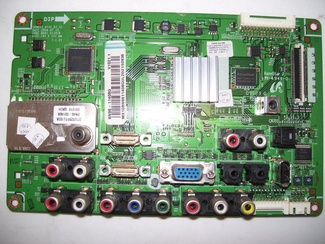 Samsung LN32B360C5DXZA Main Board BN41-01181B / BN96-11408G ...