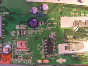 LG 60PY3DF-UA Main Board EAX32740504 / EBT38048401 - TvPartsGuy.com