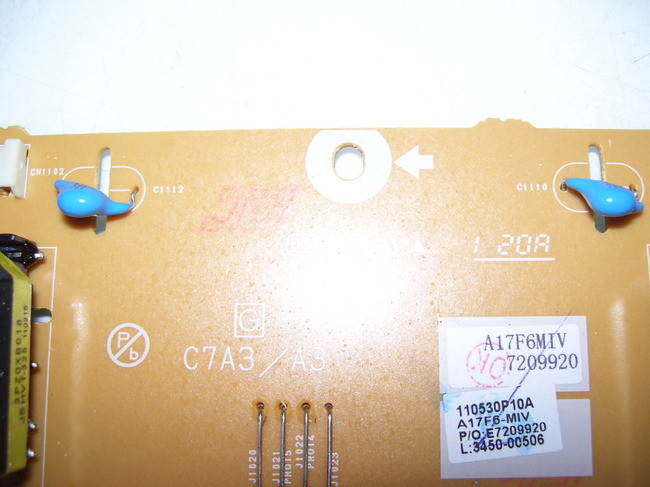 Philips 32PFL3506/F7 Inverter Board BA17F4F01031_A / A17F6MIV