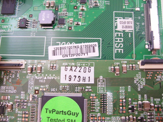 LG 42LK520-UA Main Board & T-Con Board Combo EAX64113202(0) & 6870C ...