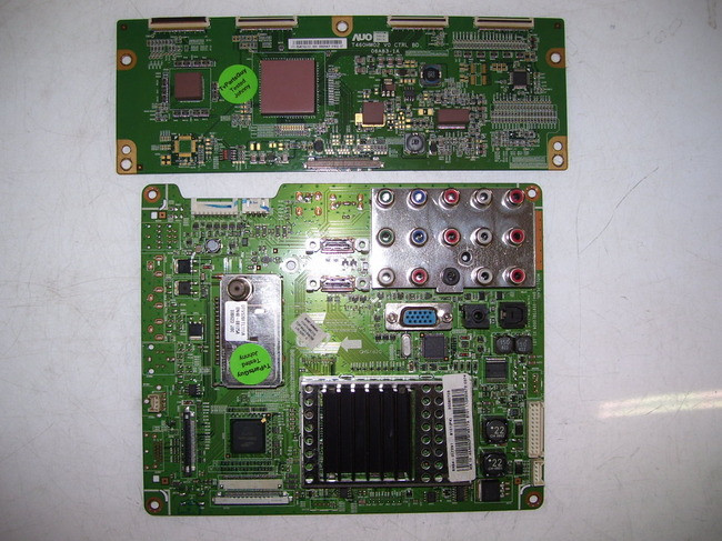 Samsung LN46A553P3FXZA Main Board & T-Con Board Combo BN41-00975B ...