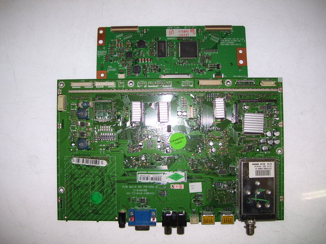RCA Main Board & T-Con Board Combo 40-T21649-49B4XG & 6871L-1150A ...