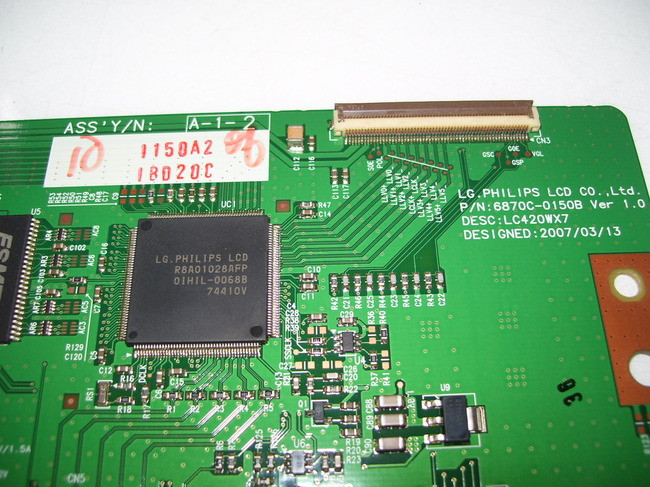 RCA Main Board & T-Con Board Combo 40-T21649-49B4XG & 6871L-1150A ...
