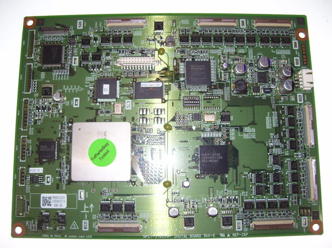 NEC PX-61XM2A Main LOGIC CTRL Board NPC1-51035 / PKG61C2C1 - TvPartsGuy.com