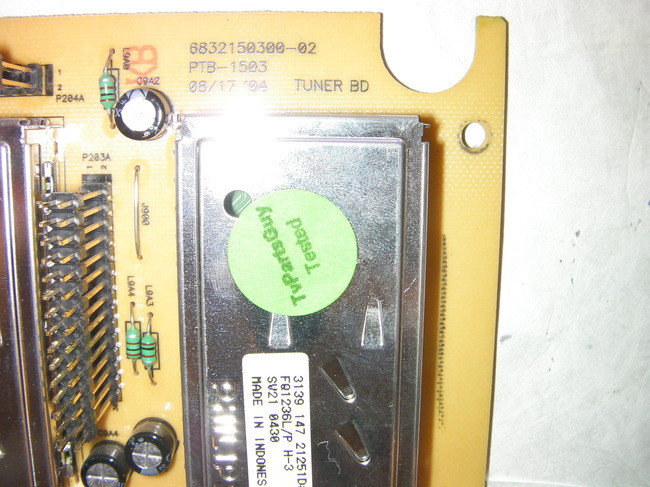 Dell W2600 TUNER Board 6832150300-02 - TvPartsGuy.com