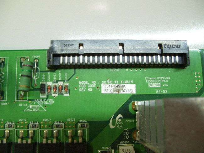 Samsung HP-S5053 Y-Sustain Board LJ41-04516A / LJ92-01391A - TvPartsGuy.com