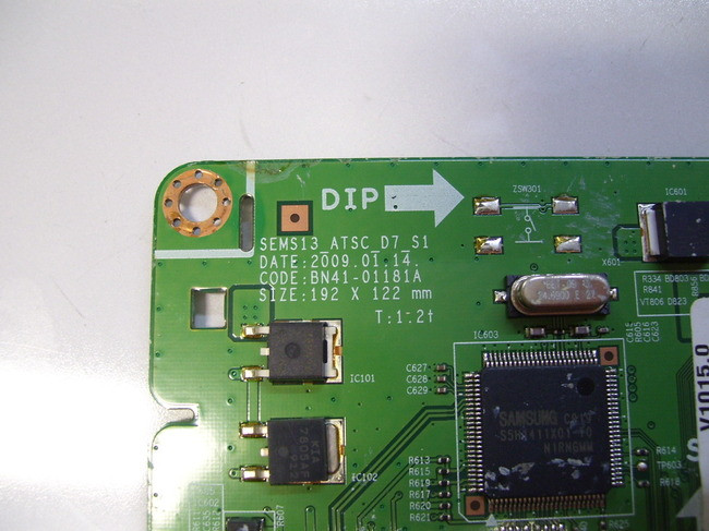 Samsung LN32B360C5D Main Board BN41-01181A / BN96-11408C - TvPartsGuy.com