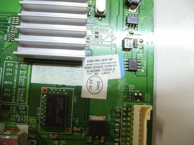 Samsung LN32B360C5D Main Board BN41-01181A / BN96-11408C - TvPartsGuy.com
