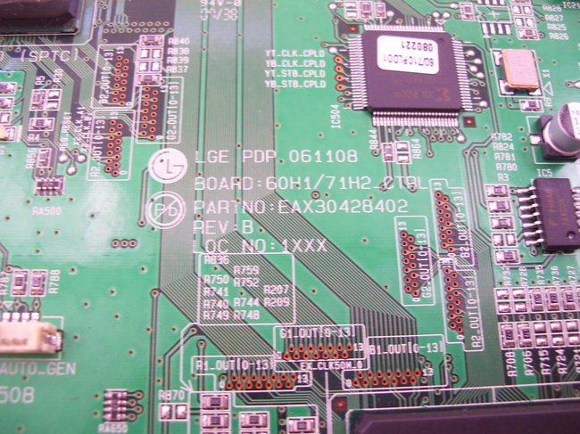 LG 60PY3DF-UA Main LOGIC CTRL Board EAX30428402 / EBR32922301 ...