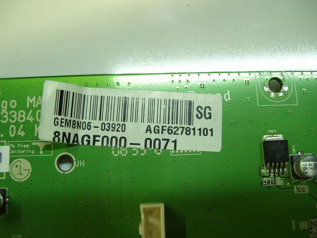 LG 47LG70-UA Main Board EAX42338403(0) / AGF62781101 - TvPartsGuy.com
