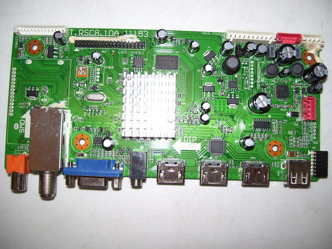 Sharp LC-60E69U Main Board 1A2E1206 / T.RSC8.10A/11153 - TvPartsGuy.com