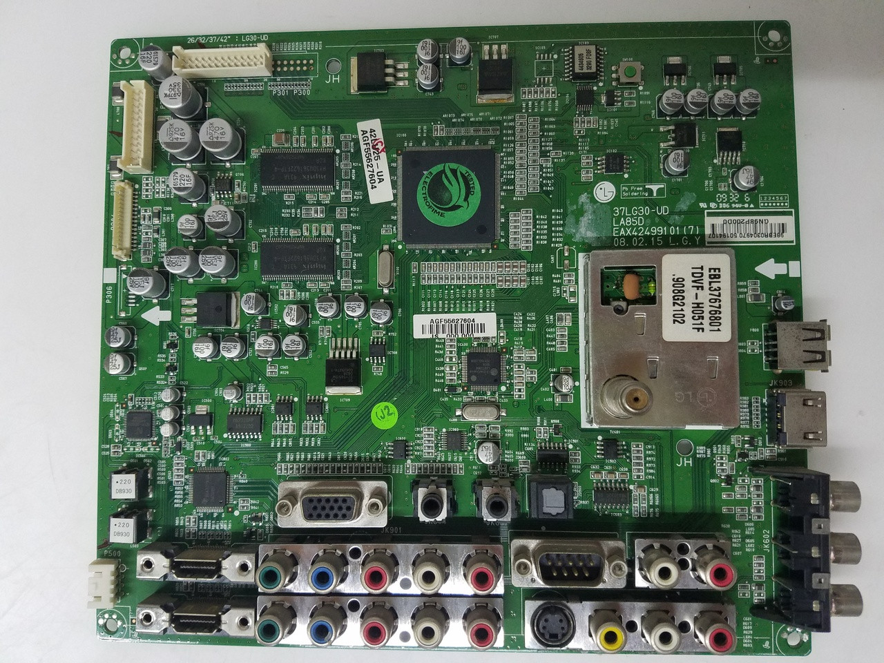 LG 37LG30-UD Main Board AGF55627604 / EAX4249101 (7) - TvPartsGuy.com