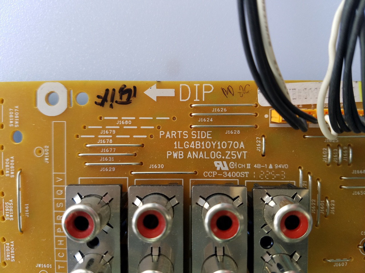 Sanyo DP42841 Analog & Digital Board Set Z5VB / 1LG4B10Y112A0 ...