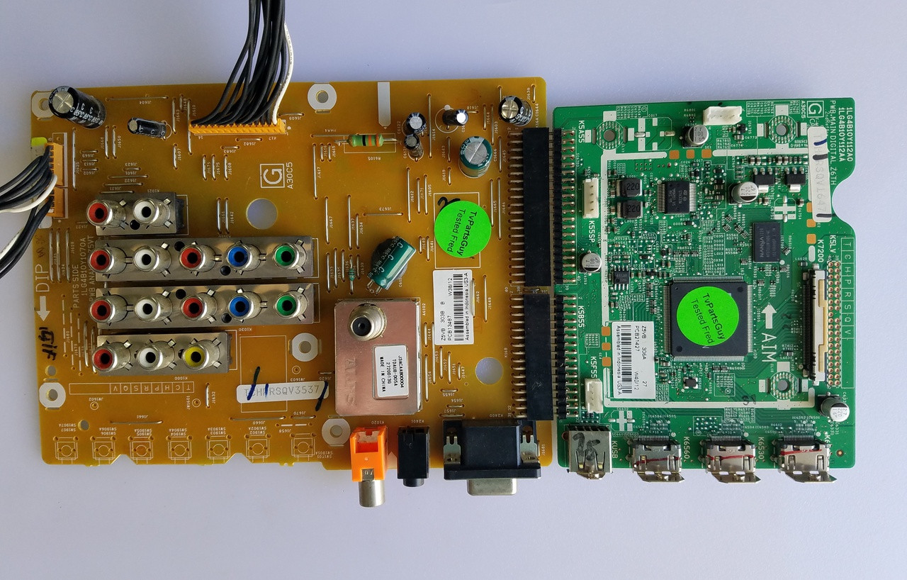 Sanyo DP42841 Analog & Digital Board Set Z5VB / 1LG4B10Y112A0 ...