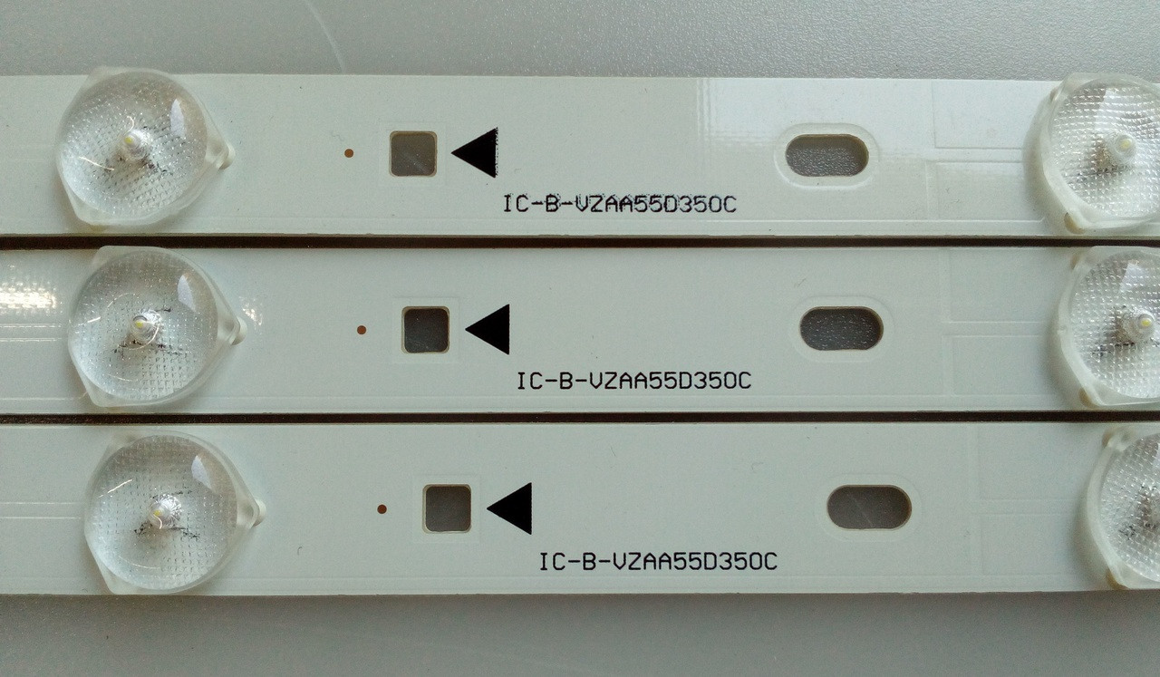 Sharp LC55LE643A LED STRIPS IC-B-VZAA55D350C(Set OF 3) - TvPartsGuy.com