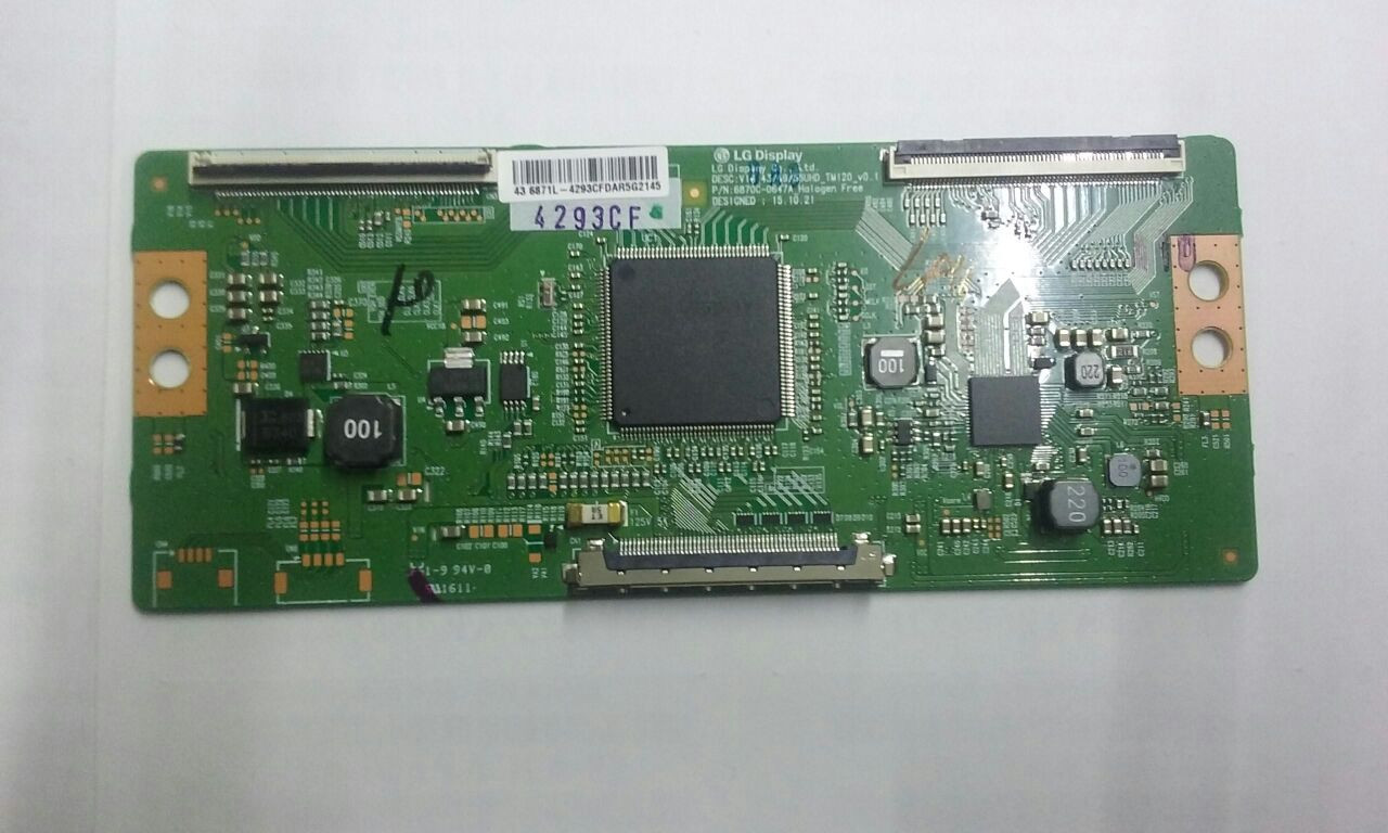 LG 43UH610A-UJ T-Con Board 6871-4293C / 6870C-0647A - TvPartsGuy.com