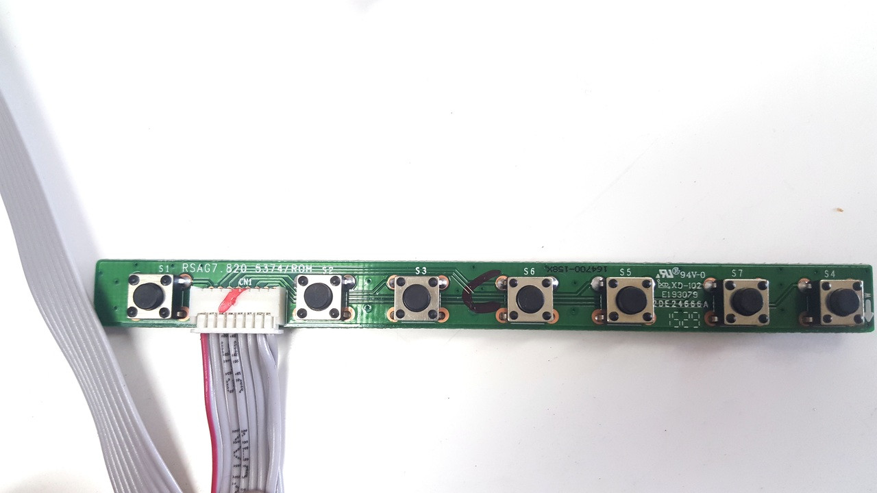 Hisense 40H3E KEYPAD / IR SENSOR / MISC. Cables KIT - TvPartsGuy.com