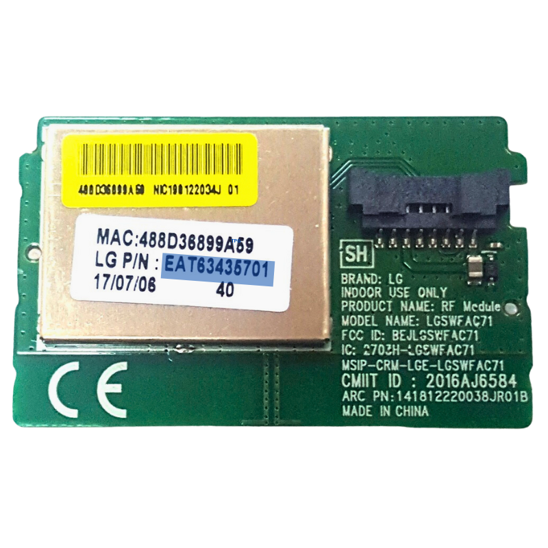 LG WIFI Module EAT63435701 - TvPartsGuy.com