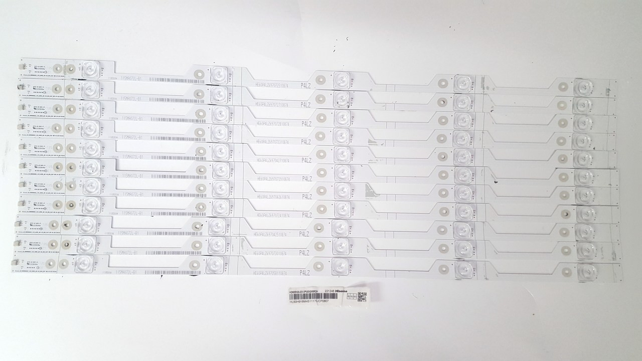 Sharp LC-60P6070U LED Light strips Complete Set of 11 HD600N3U22 ...