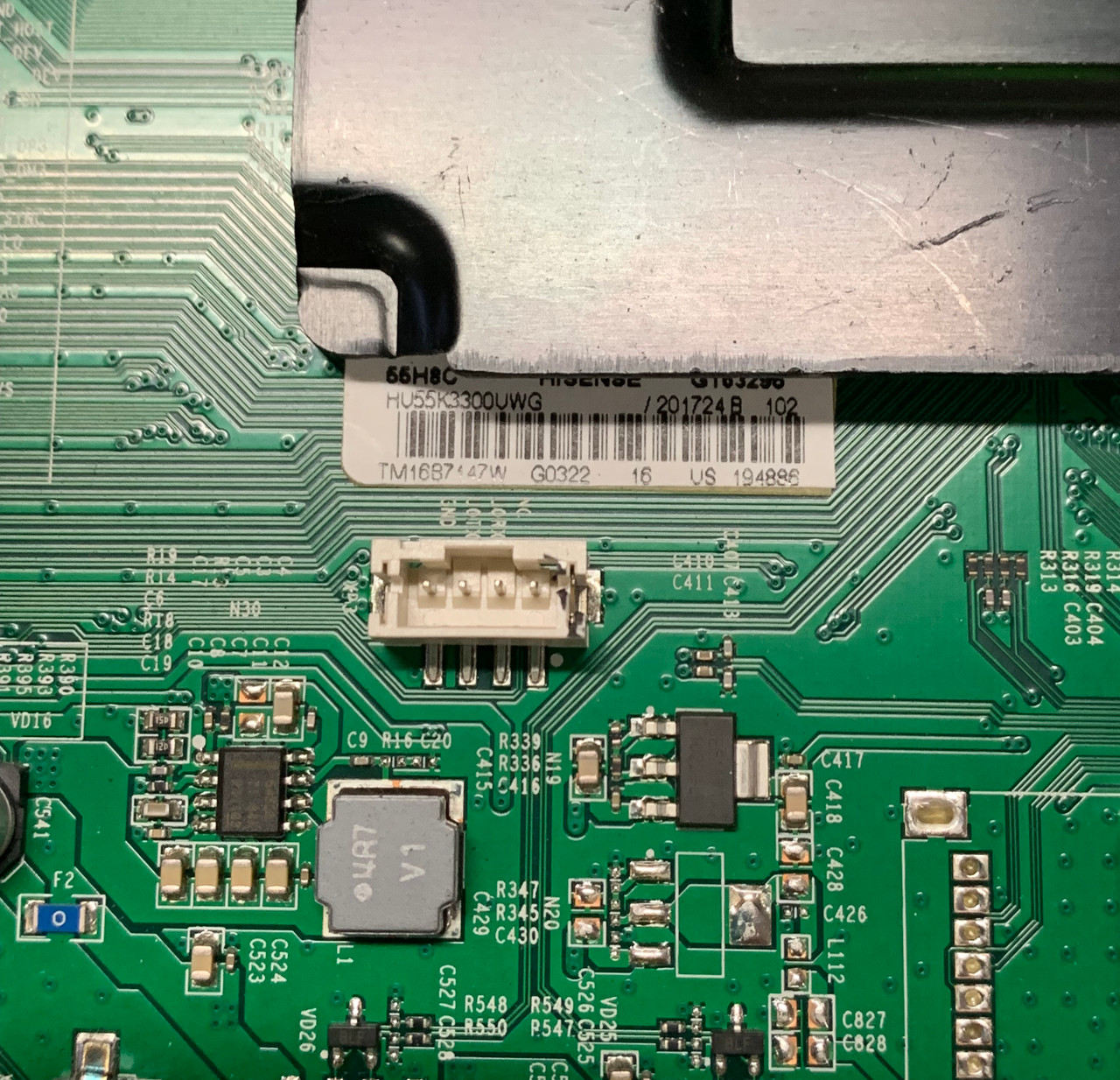 Hisense 55H8C Main Board RSAG7.820.6591/ROH / HU55K3300UWG - TvPartsGuy.com