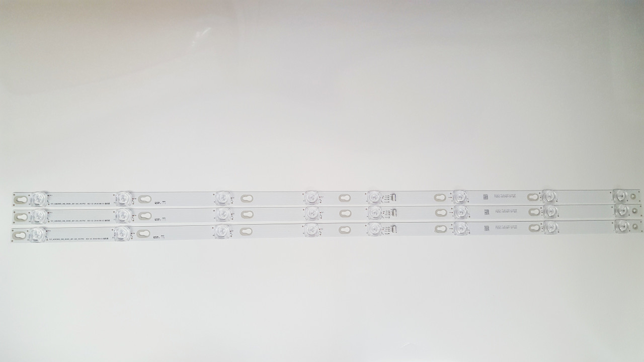 TCL 43S405 LED Light Strips Set of 3 43D2900 / LB4308 - TvPartsGuy.com