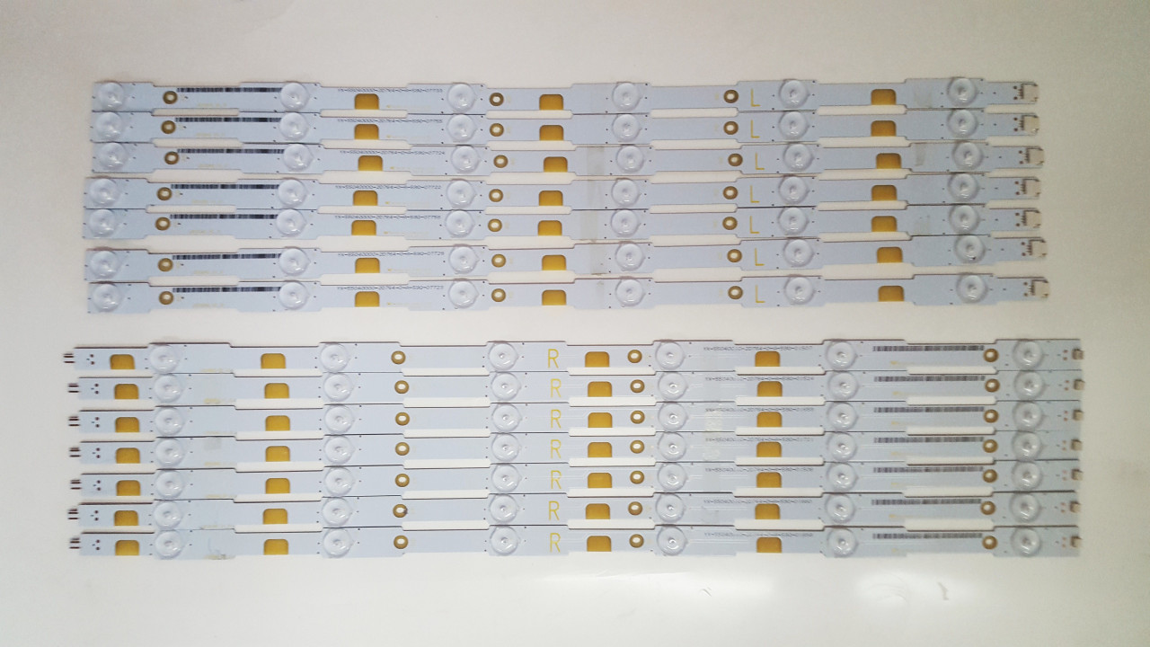 Insignia NS-55DR420NA16 LED light strips Set of 14 LB55040 - TvPartsGuy.com