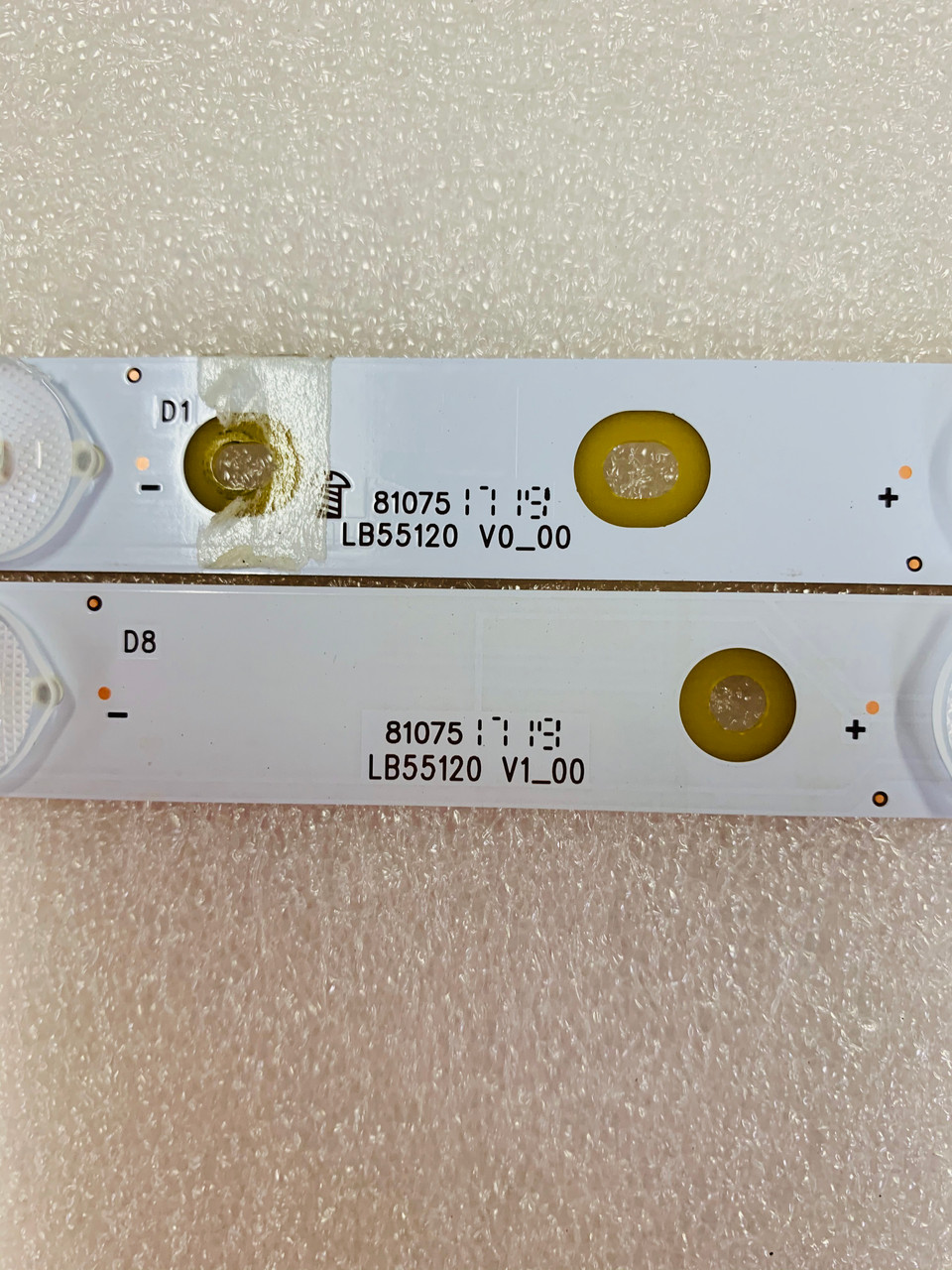 Insignia NS-55DR620NA18 LED Light Strips Complete Set of 14 LB55120 ...