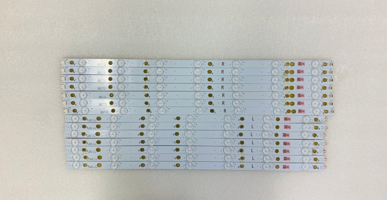 Insignia NS-55DR620NA18 LED Light Strips Complete Set of 14 LB55120 ...