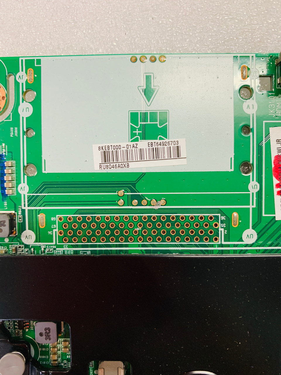 LG OLED65C8PUA Main Board / Power Supply Board / TCon Board & Wifi ...