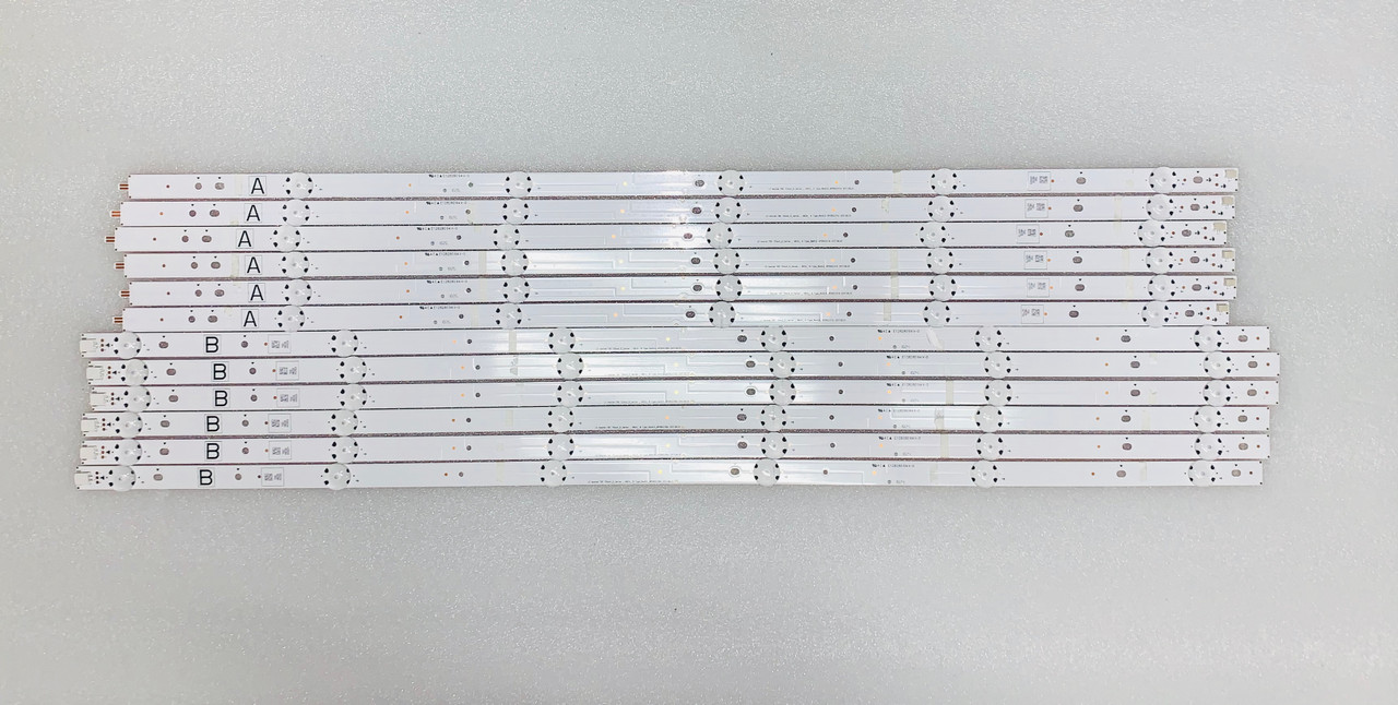 Vizio D70-F3 LED Light Strips Complete Set of 12 70inch_D_Serise_66EA ...