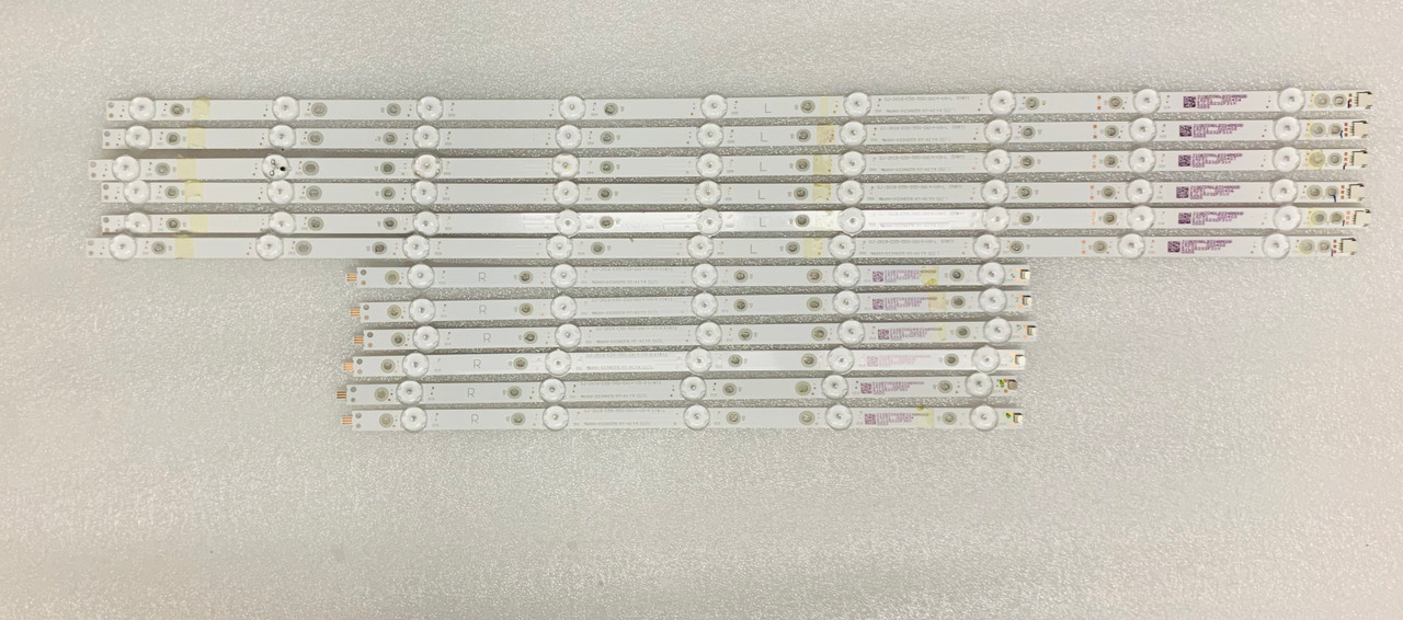 Vizio E55-F1 LED Light Strips Set of 12 GJ-2K18-E55-550-D614-V9 ...