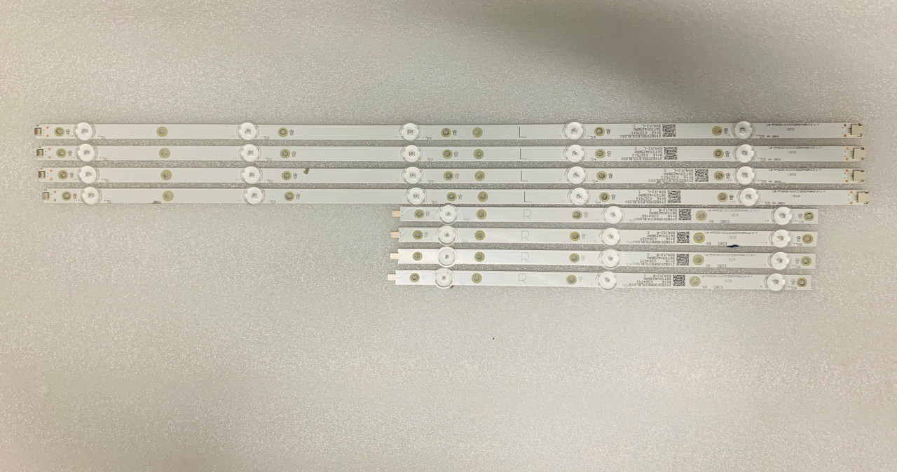 Vizio D50-F1 LED light Strip Complete Set of 8 LB-PM3030 ...