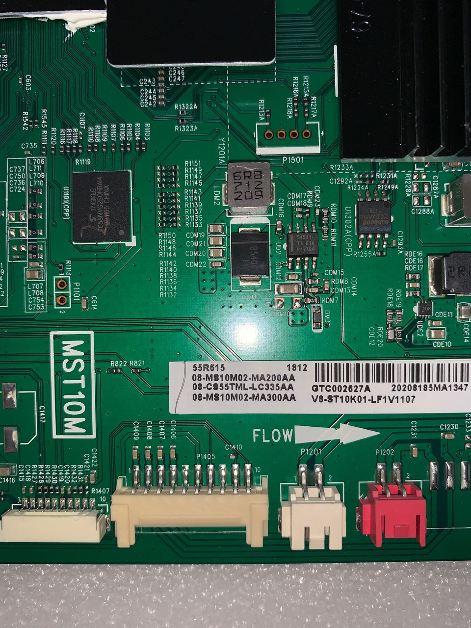 Tcl 55r615 Main Board 40 Mst10m Mah4hg 08 Cs55tml Lc335aa