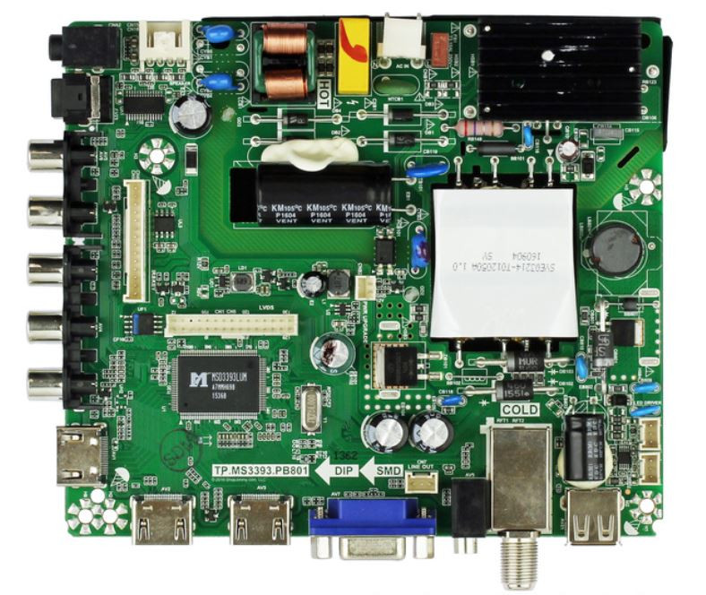 Element ELEFW3916 Main Board TP.MS3393.PB801 / SY16090 - TvPartsGuy.com