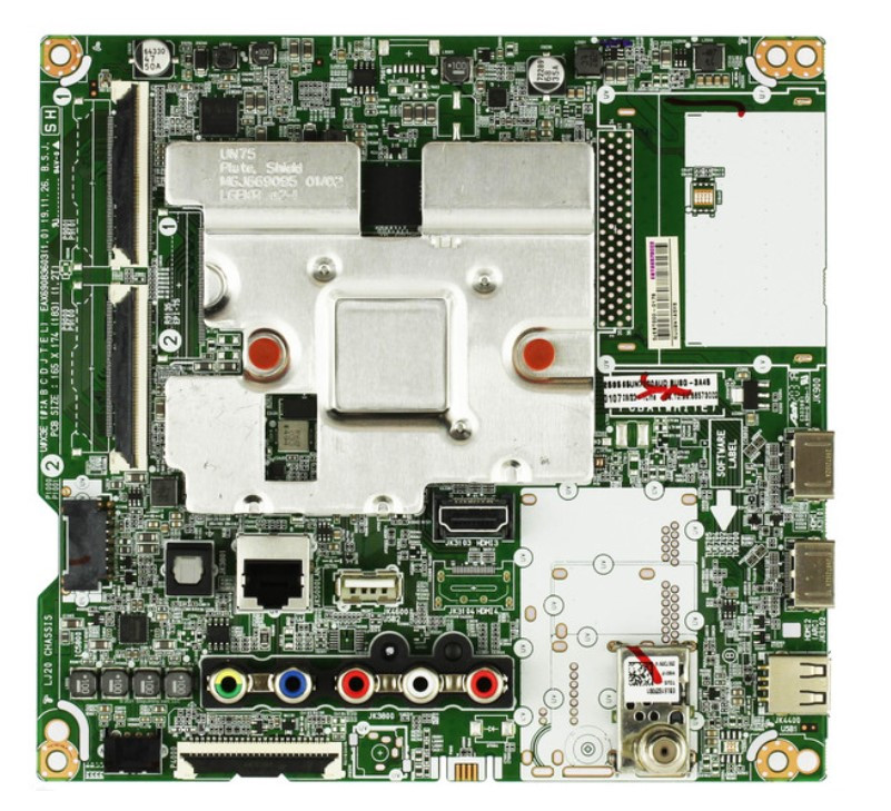 LG 65UN7300AUD.BUSGLKR Main Board EAX69083603 / EBT66573002 ...