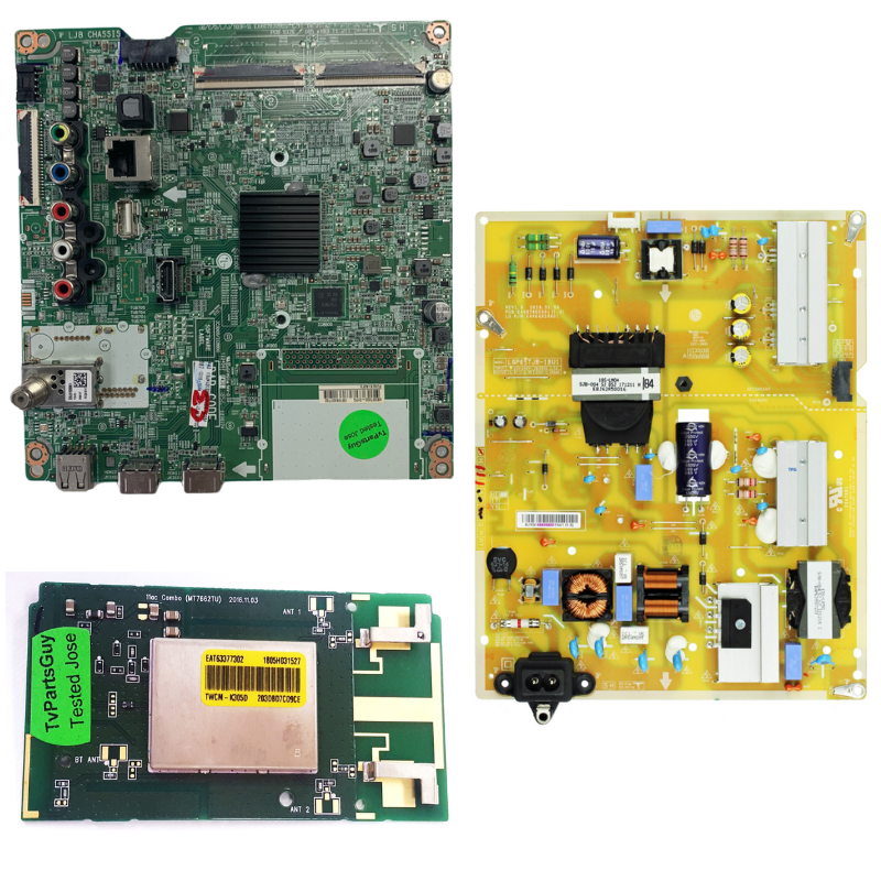 LG 65UK6300PUE TV Repair Kit EBT65307702 / EAY64928801 / EAT63377302 ...