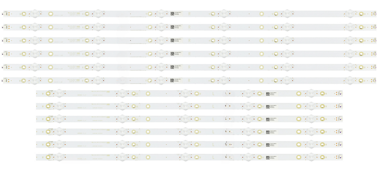 Element / Philips / Insignia LED Backlight Strips (Set of 12) LB65065 ...