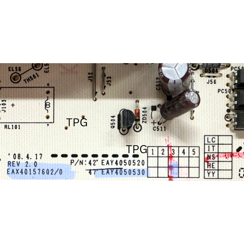 LG EAY40505303 Power Supply / Backlight Inverter Board - TvPartsGuy.com