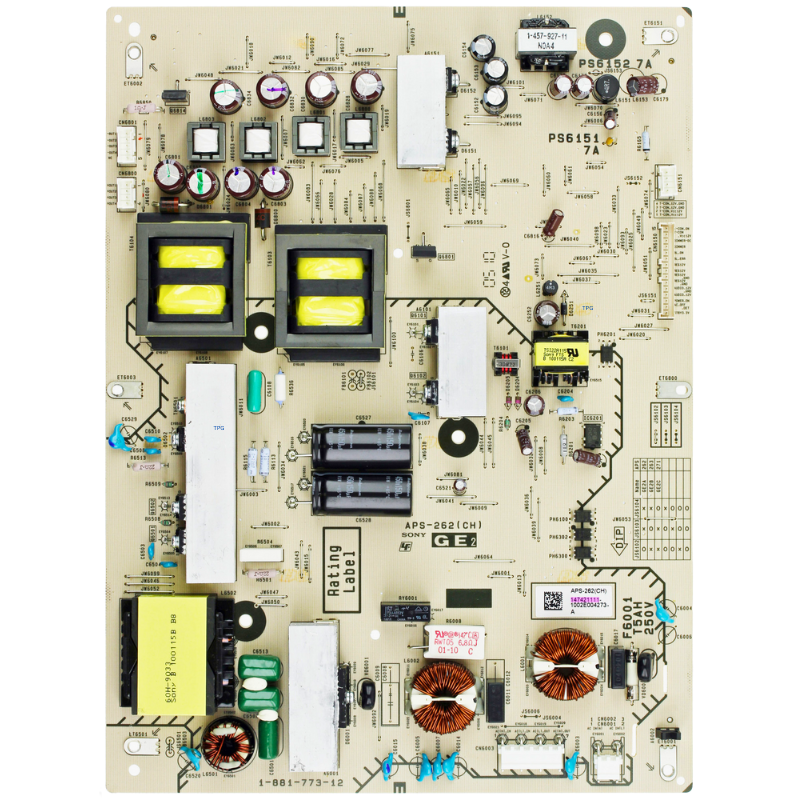 Sony KDL-60EX701 / KDL-60EX700 Power Supply Board 1-474-211-11 / APS ...