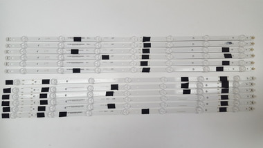 Original Vizio D65-E0, E65-E0 LED Light Strips Full Set of 12 IC-B ...