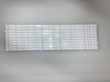 Sharp LC-55N5300U LED Light Strips Set of 10 SVH550AL2 / 160104 / ...