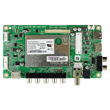 Vizio E390-A1 Main Board 715G6381-M01-000-004I/756XECB02K013 (LTYWNQAQ ...