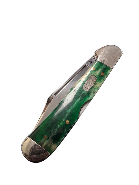 Case XX Green Appaloosa Bone Copperlock 61549L SS