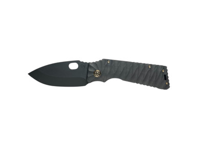 MEDFORD TFF-1 S45VN TUMBLED BLADE, VIOLET W/ SHINY BLUE CRATERS/DIMPLES ...