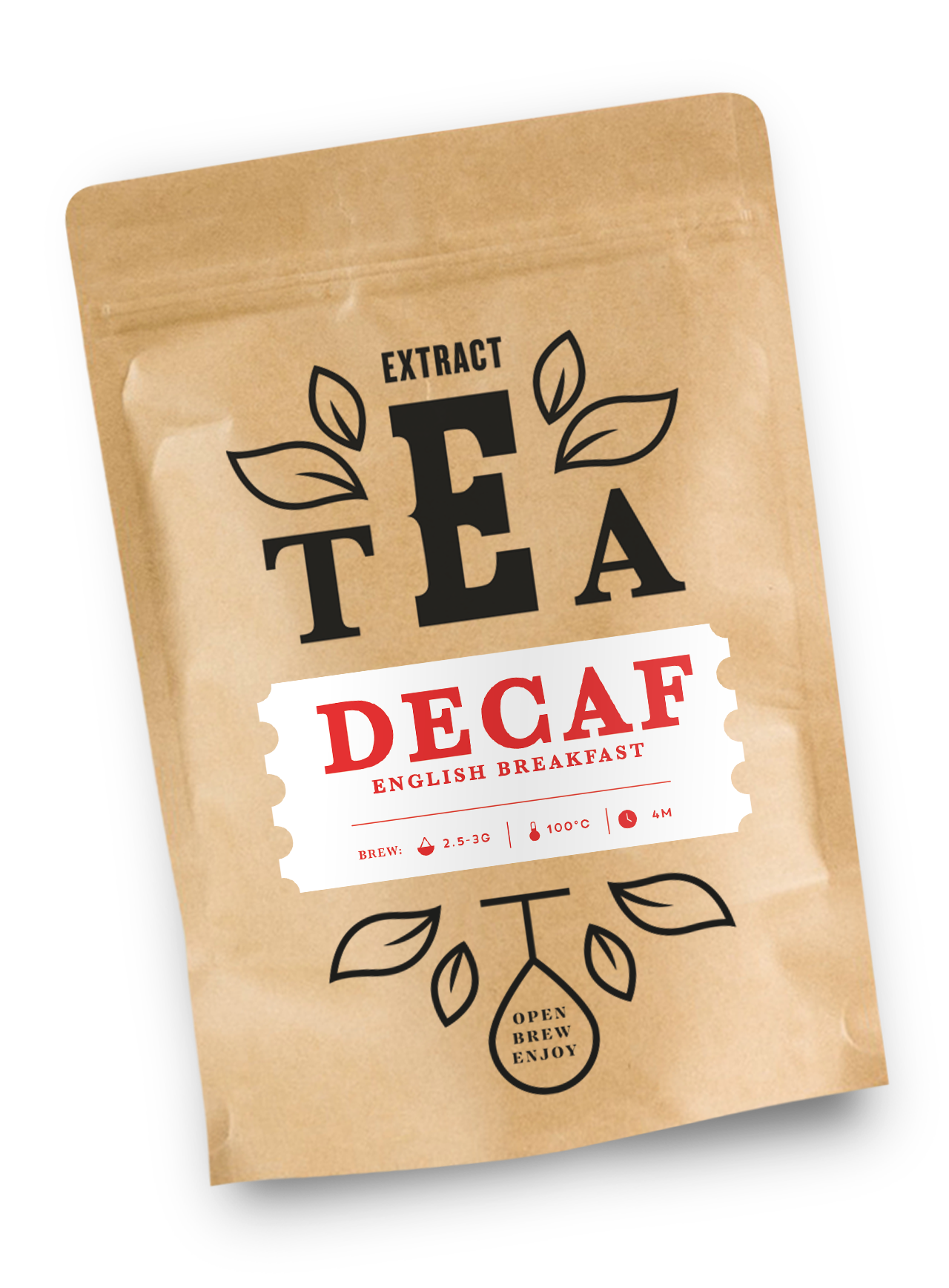 Extract Tea | CO2 Decaffeinated Tea | 1KG loose leaf or 200 pyramids ...