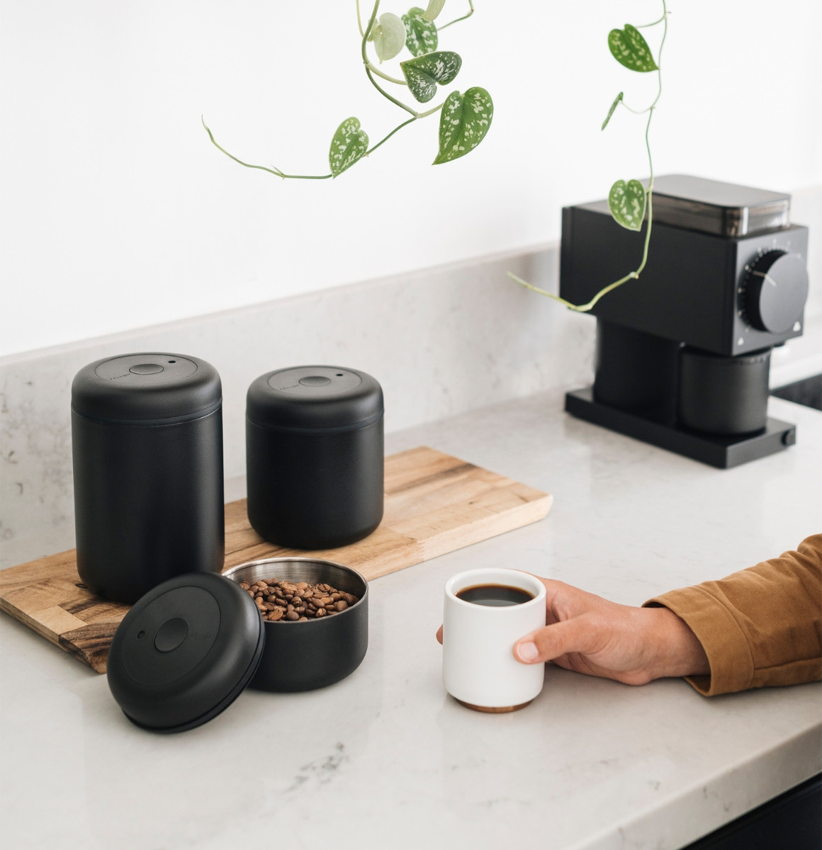 Extract Coffee Roasters | Fellow Atmos Vacuum Canister | Home Brewing