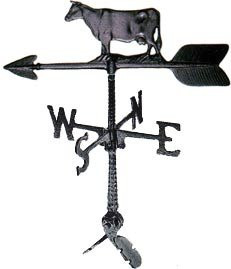 MM-WV-175-100 Weathervane: 24in. Cow With Mount