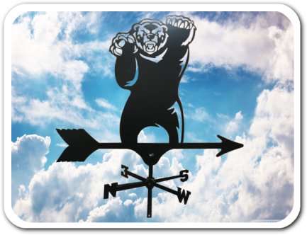 Custom Weathervane - Big Bear - Weathervane & Cupola Shoppe